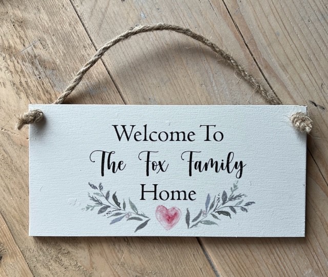 Welcome Home Family Pictures